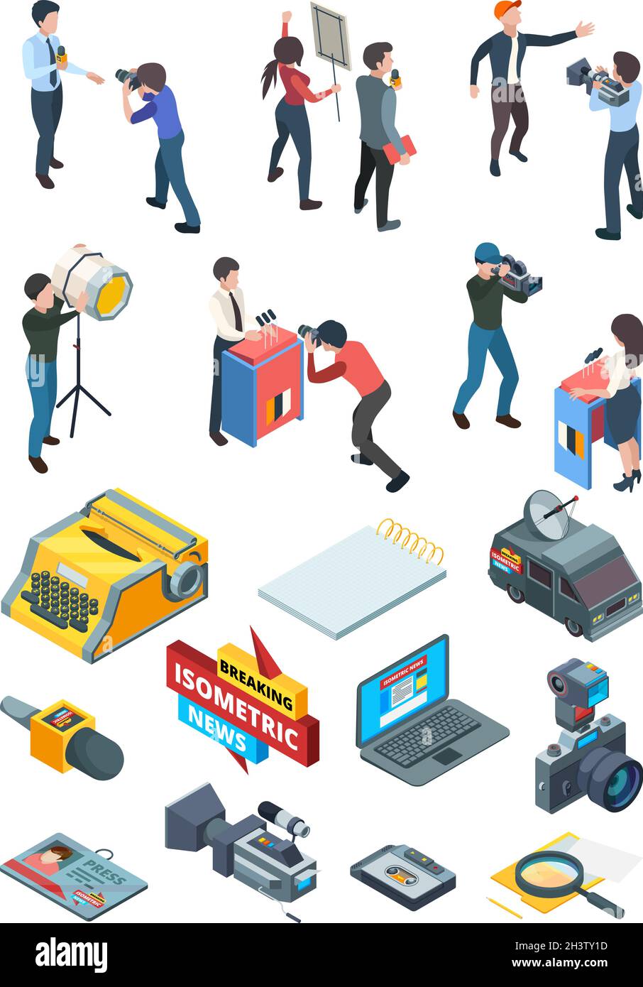 Profession journalism Cut Out Stock Images & Pictures - Alamy