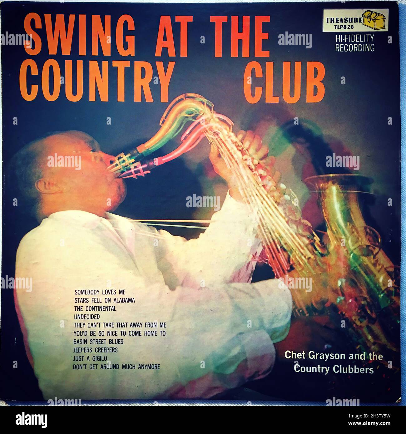 1960s - Chet Grayson and the Country Clubbers Lp Stock Photo - Alamy