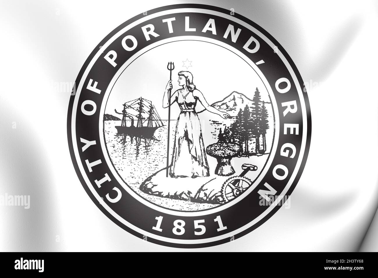 Seal City Of Portland Oregon