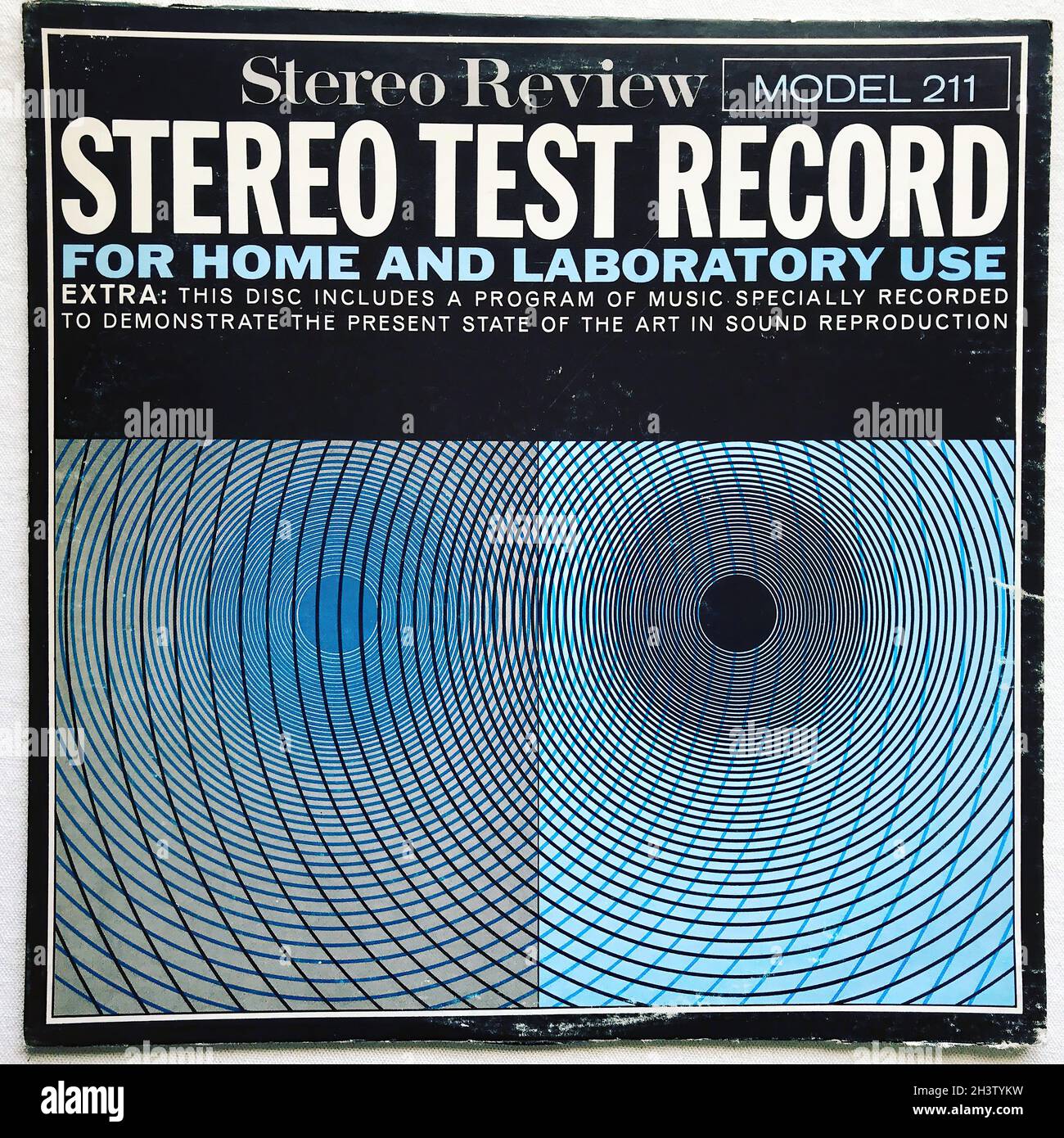 Stereo Review (1963) Stereo Test Record - Original Vinyl Record Stock ...