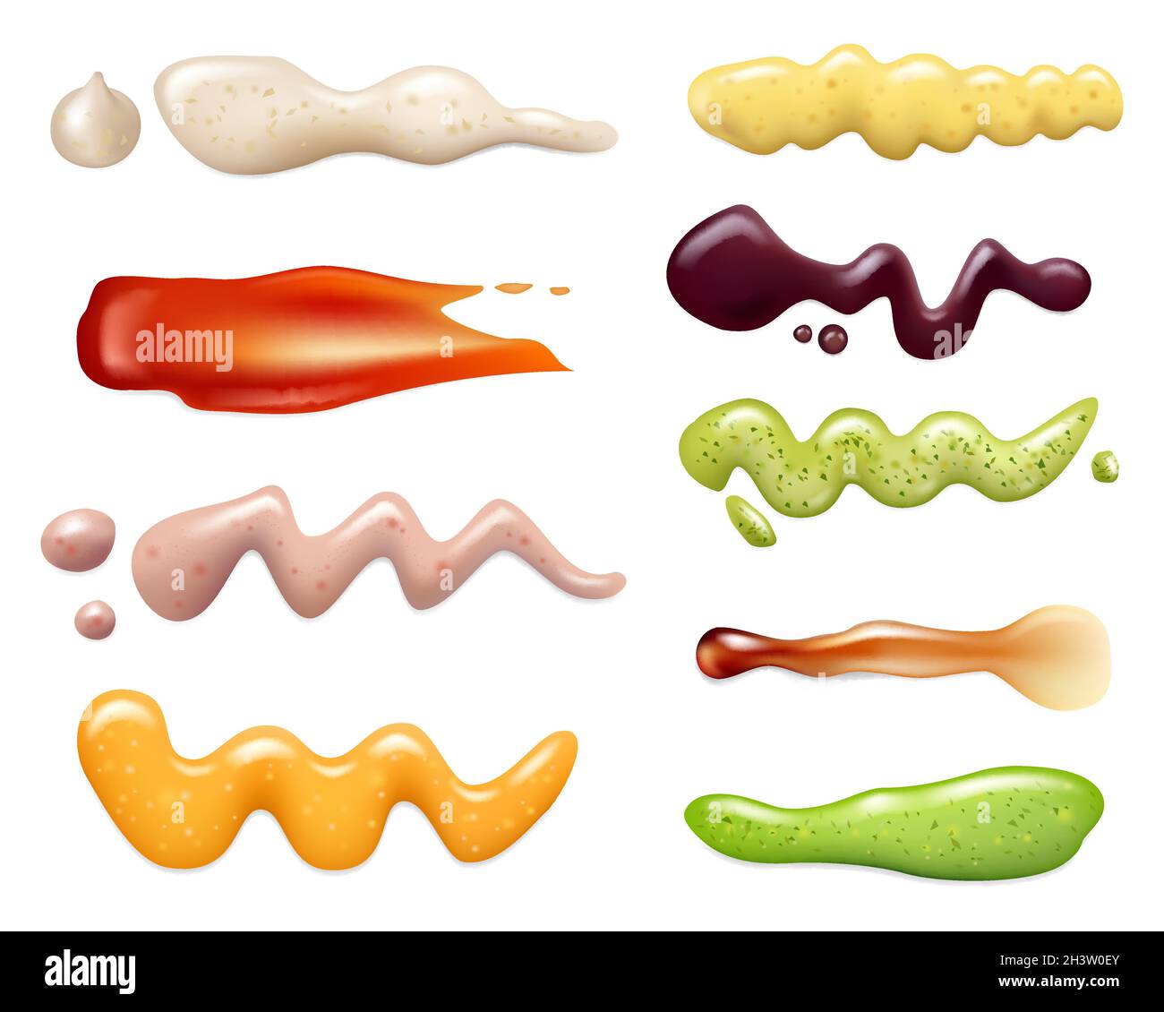 Cream different Stock Vector Images - Alamy