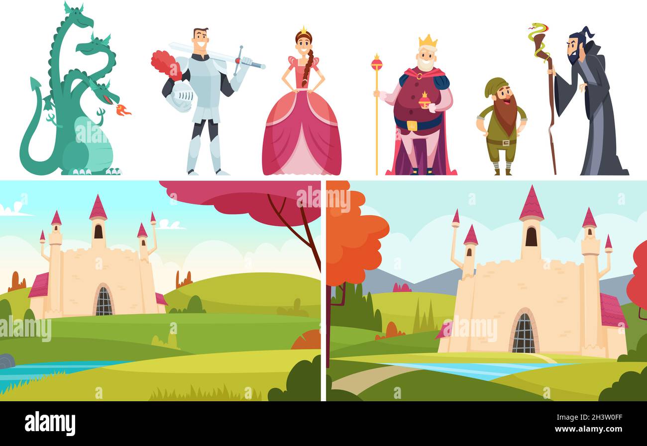 Folktale characters hi-res stock photography and images - Alamy