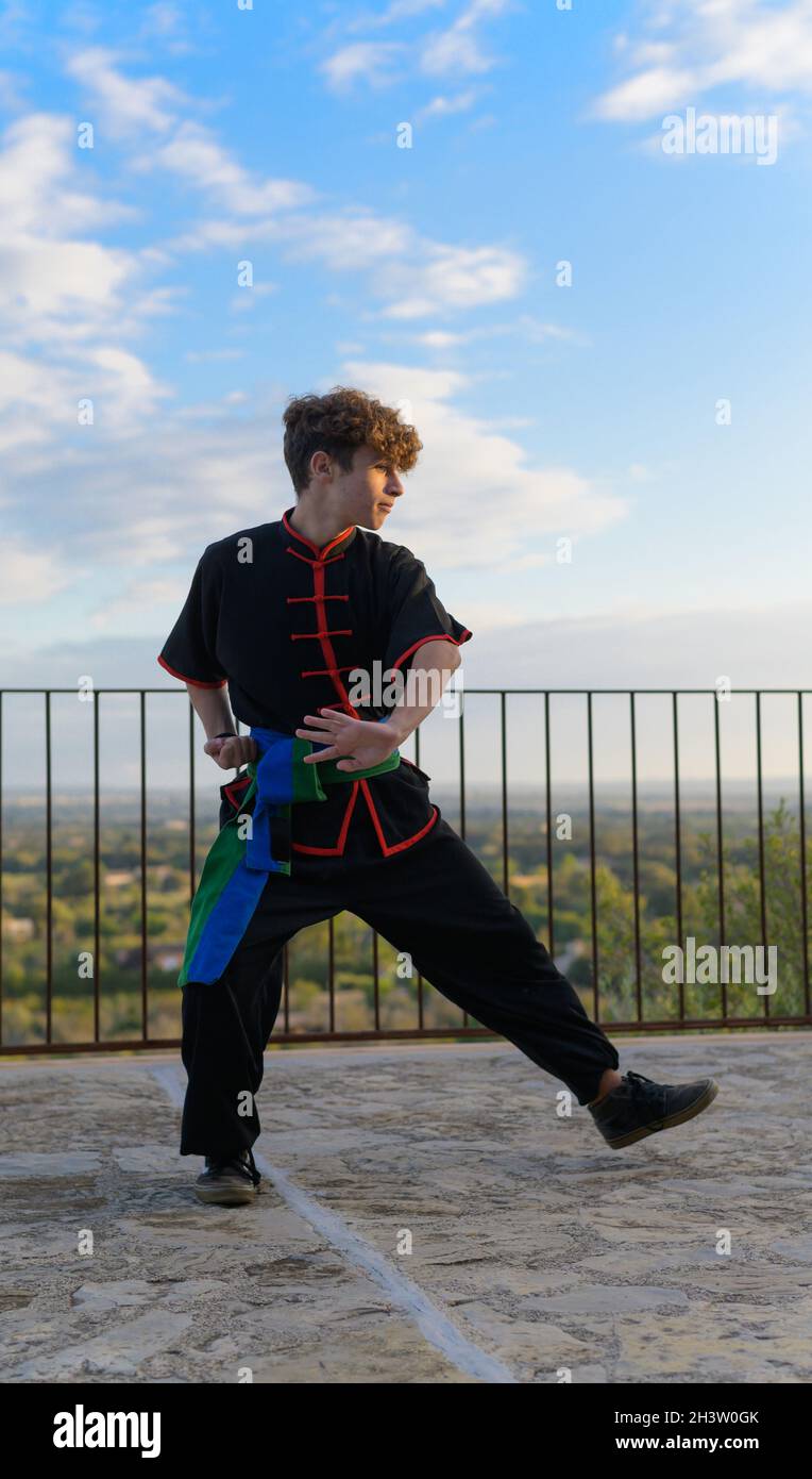 Kung Fu Boy High Resolution Stock Photography and Images - Alamy