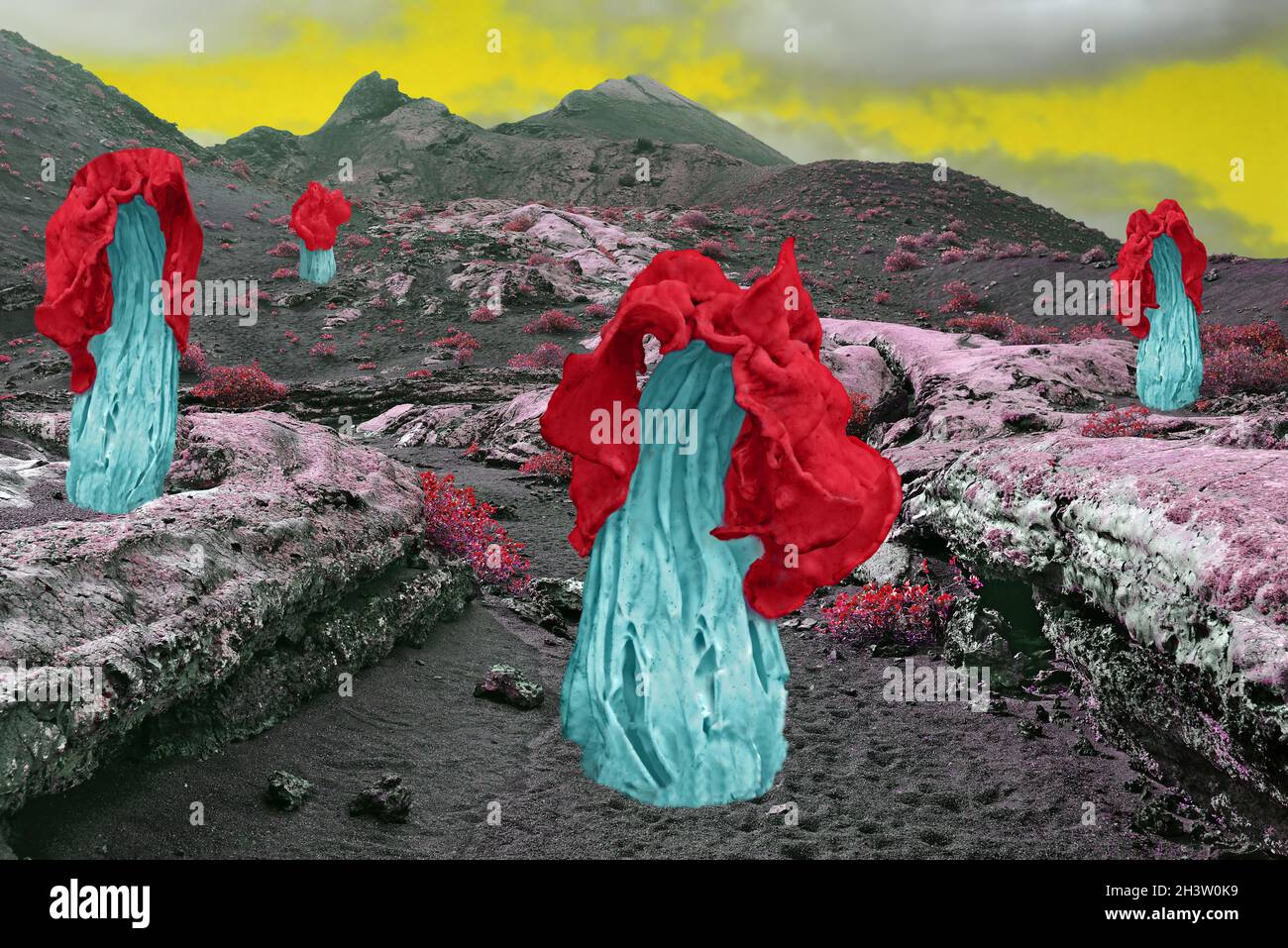 Alien plant forms hi-res stock photography and images - Alamy