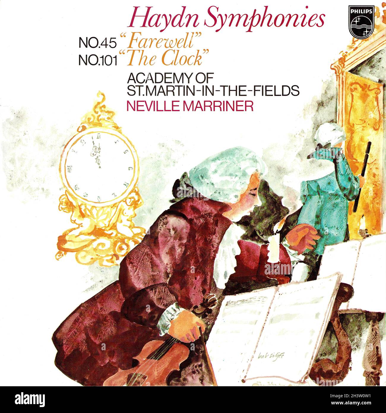 Haydn Symphonies 45 Farewell â€¢ 101 The Clock - Marriner ASMF Philips ...