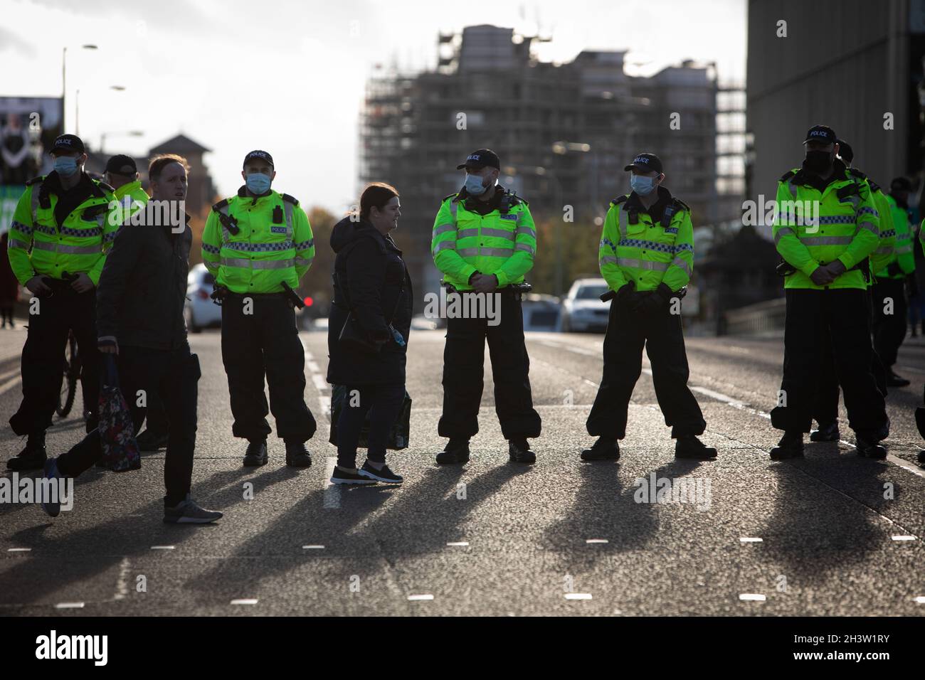 Cop26 police hi-res stock photography and images - Alamy