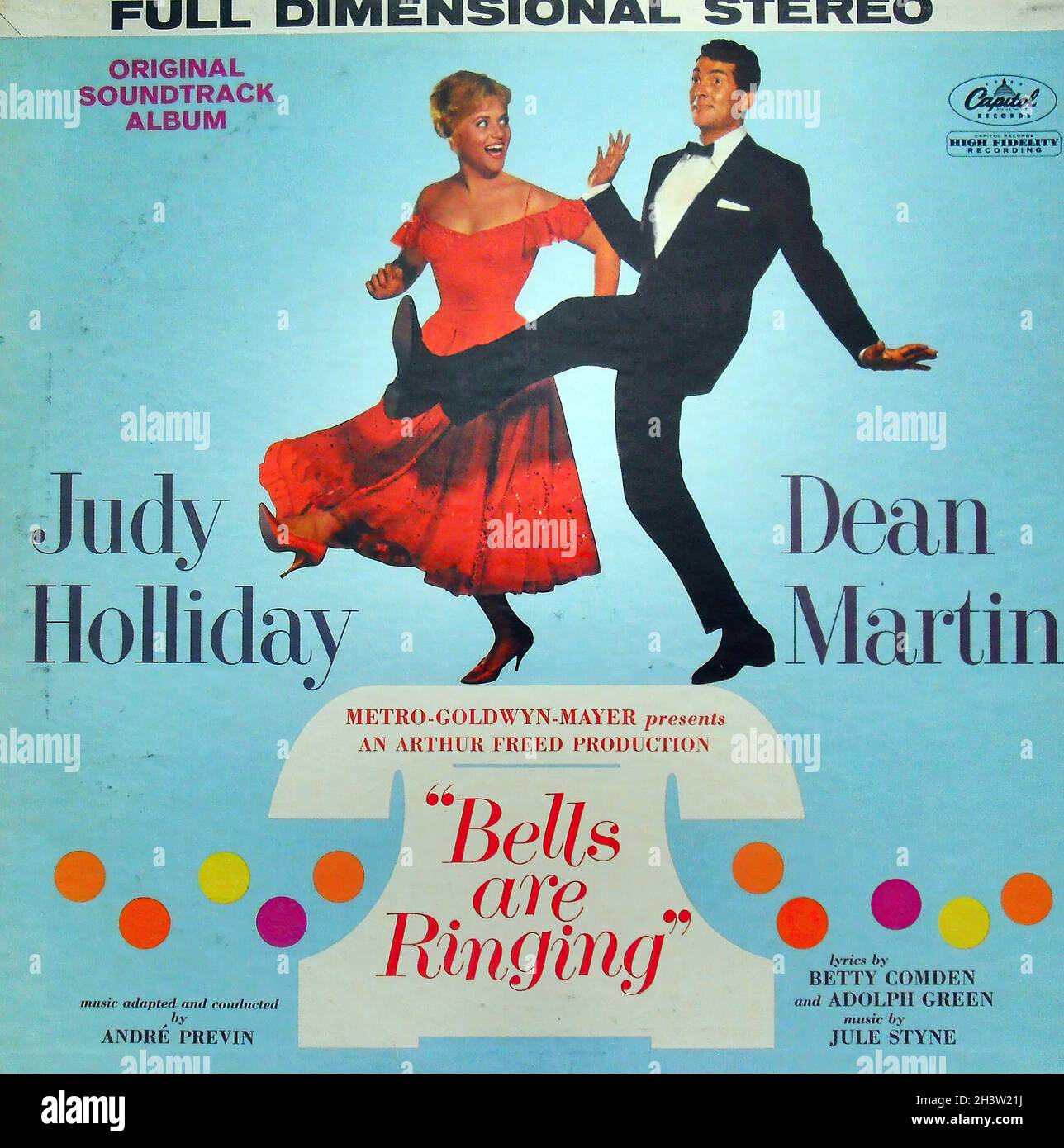 1960s Dean Martin and Judy Holliday Bells Are Ringing Original Vintage ...