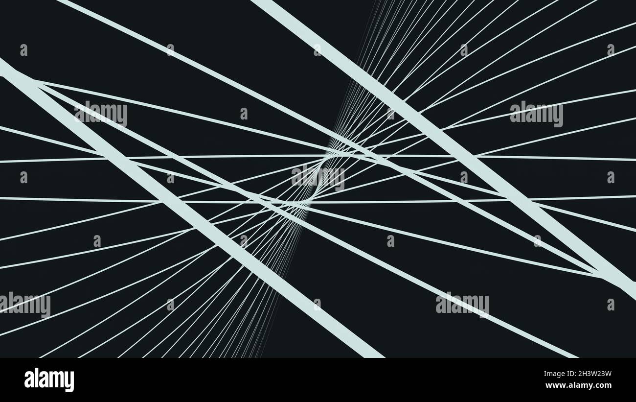 Abstract animation of lines. Abstract background of lines moving in ...