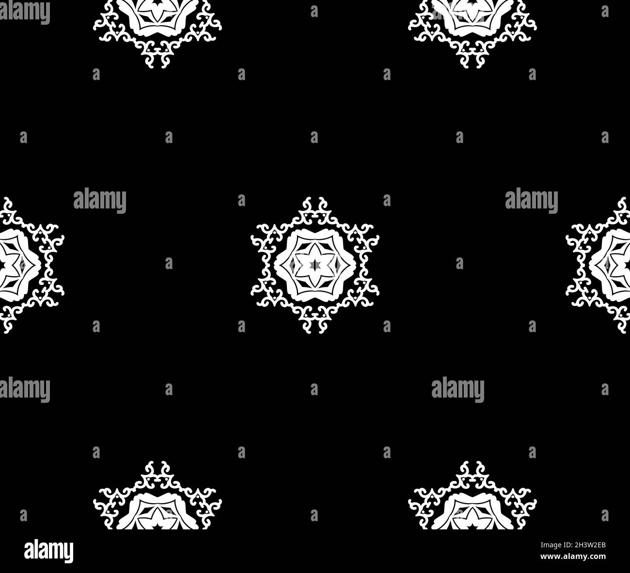 Packaging ornaments Black and White Stock Photos & Images - Alamy