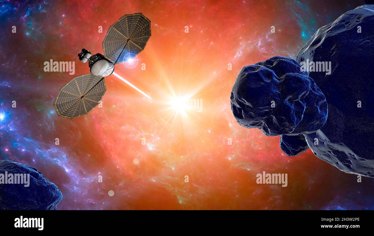 Lucy is a NASA space probe on a twelve-year journey to eight different ...