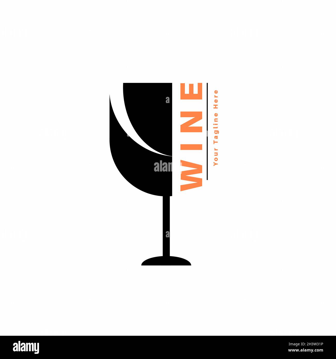 Wine logo and brand company label Stock Vector Image & Art - Alamy