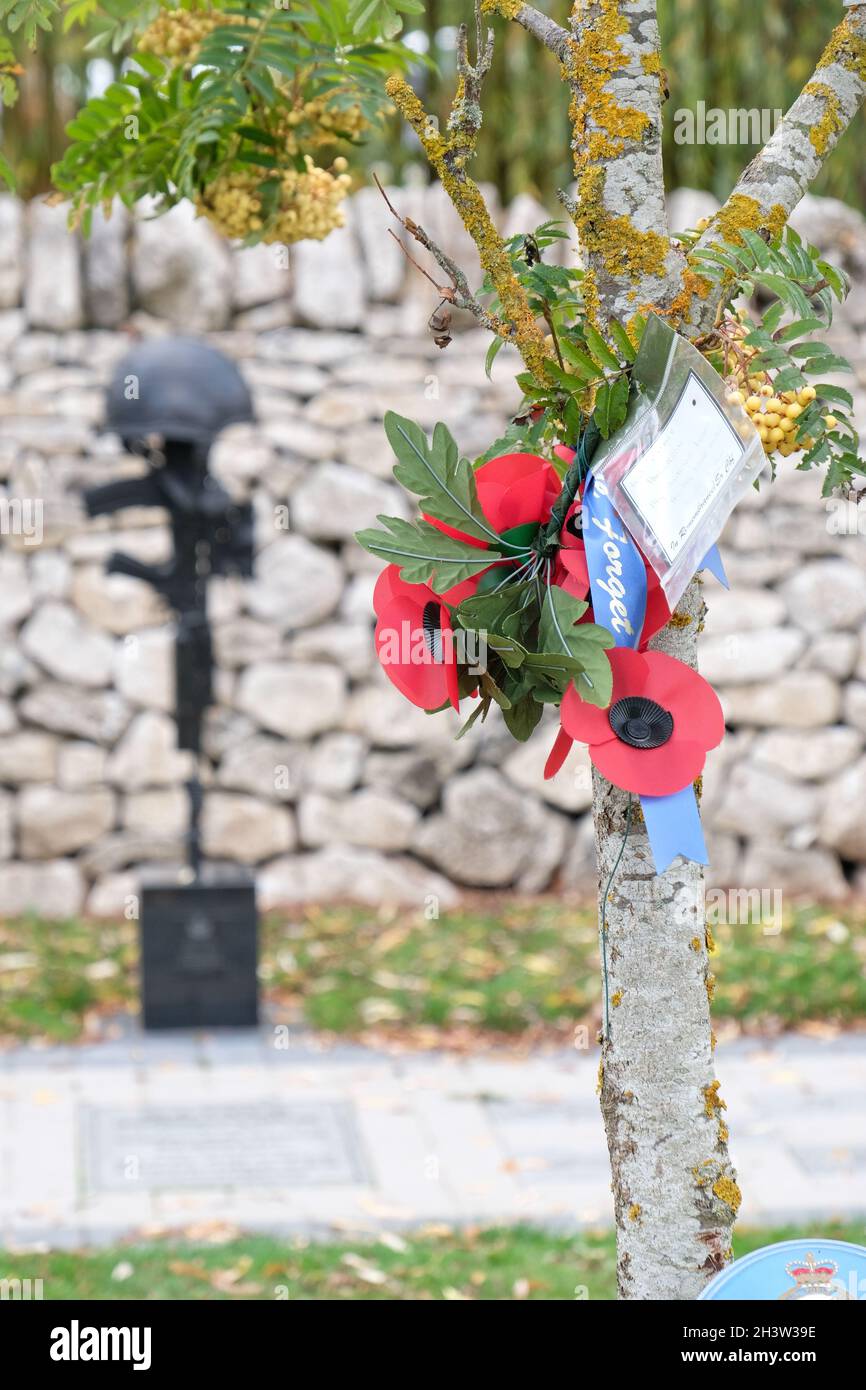 Memorial dedication fallen hero hi-res stock photography and images - Alamy
