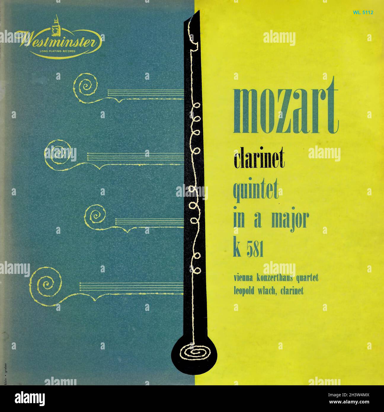 Mozart Clarinet Quintet - Wlach Vienna Westminster - Classical Music ...