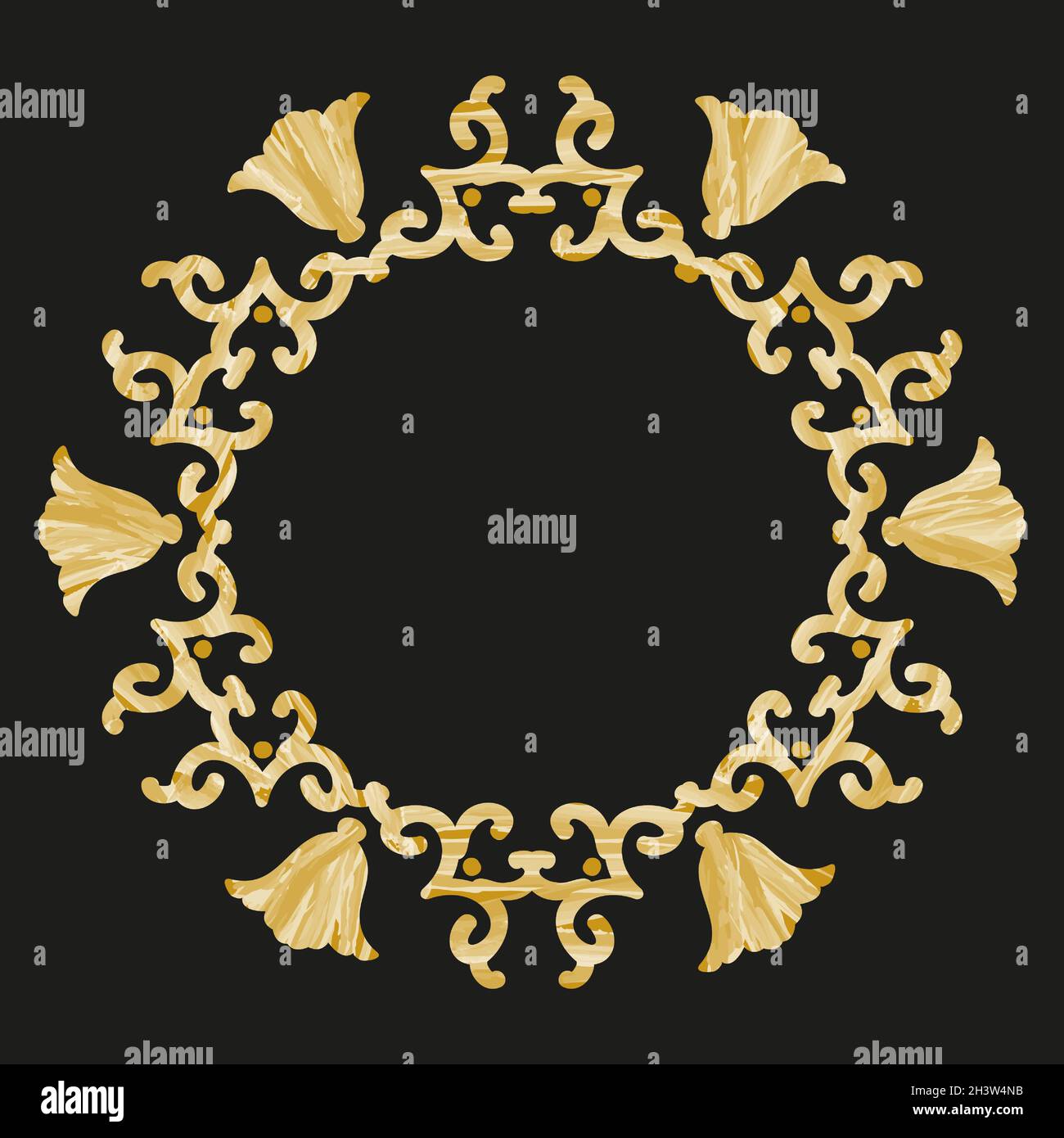 Oval border frame hi-res stock photography and images - Alamy