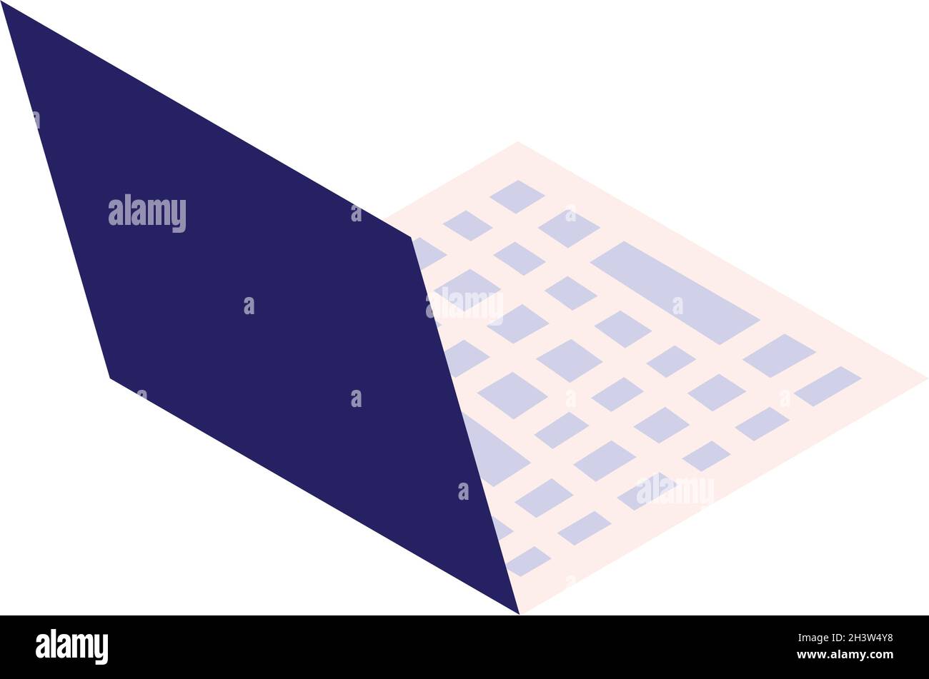 isometric laptop computer Stock Vector Image & Art - Alamy