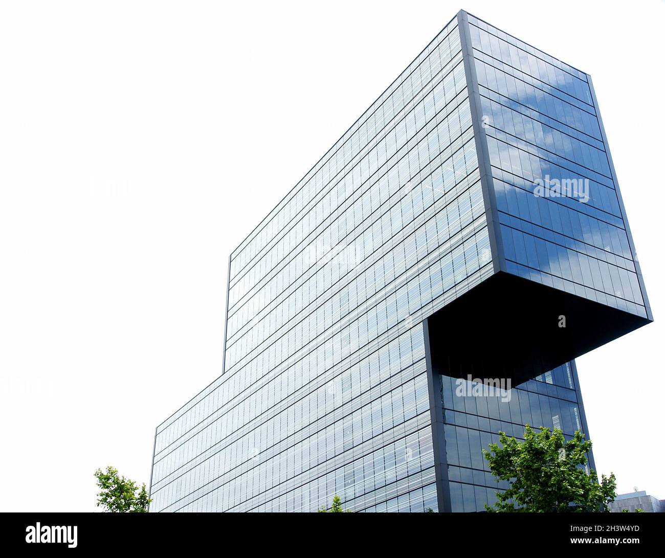 Modern glass buildings in Barcelona, Catalunya, Spain, Europe Stock ...