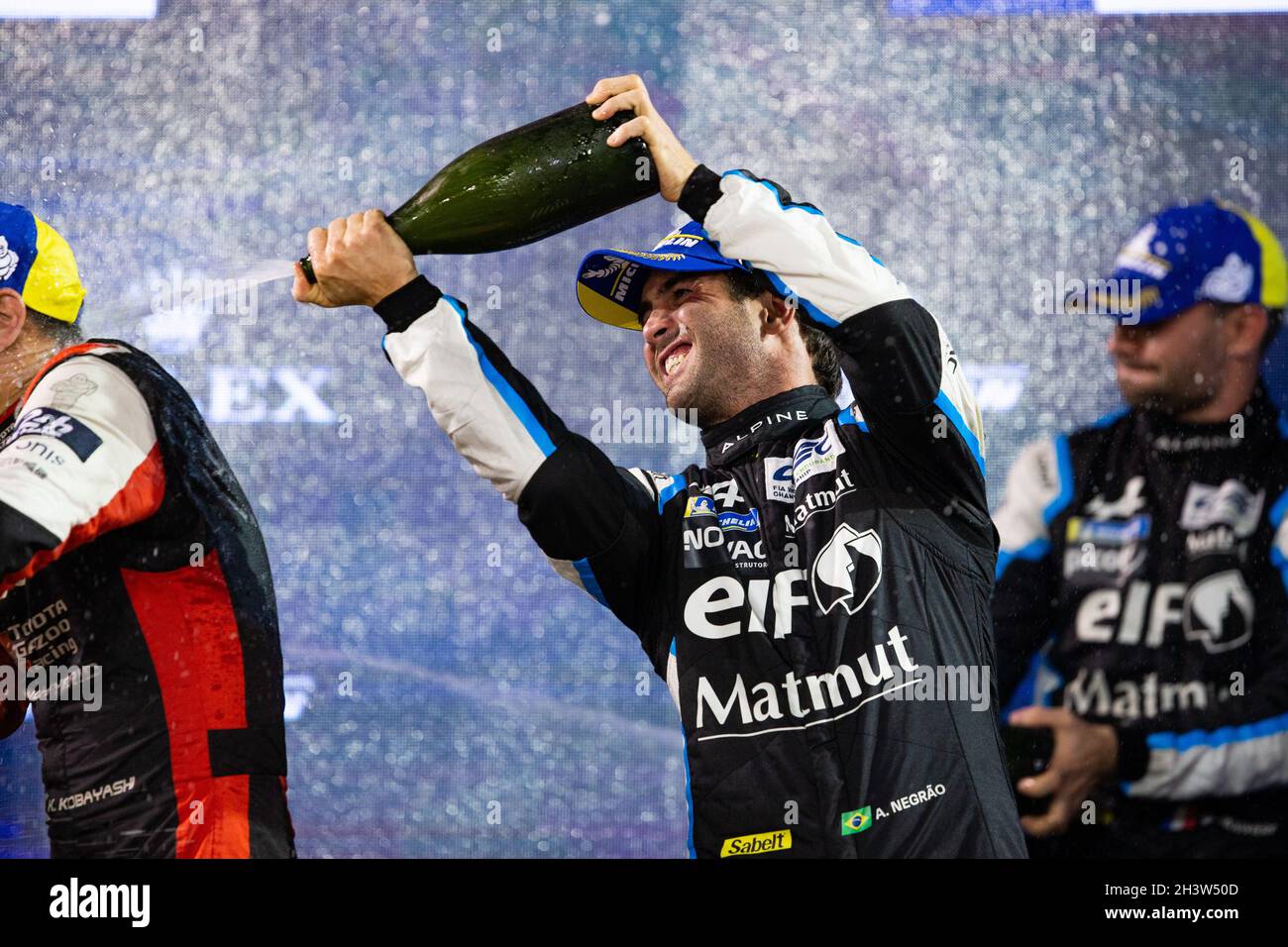 Negrao Andre (bra), Alpine Elf Matmut, Alpine A480 - Gibson, portrait ...