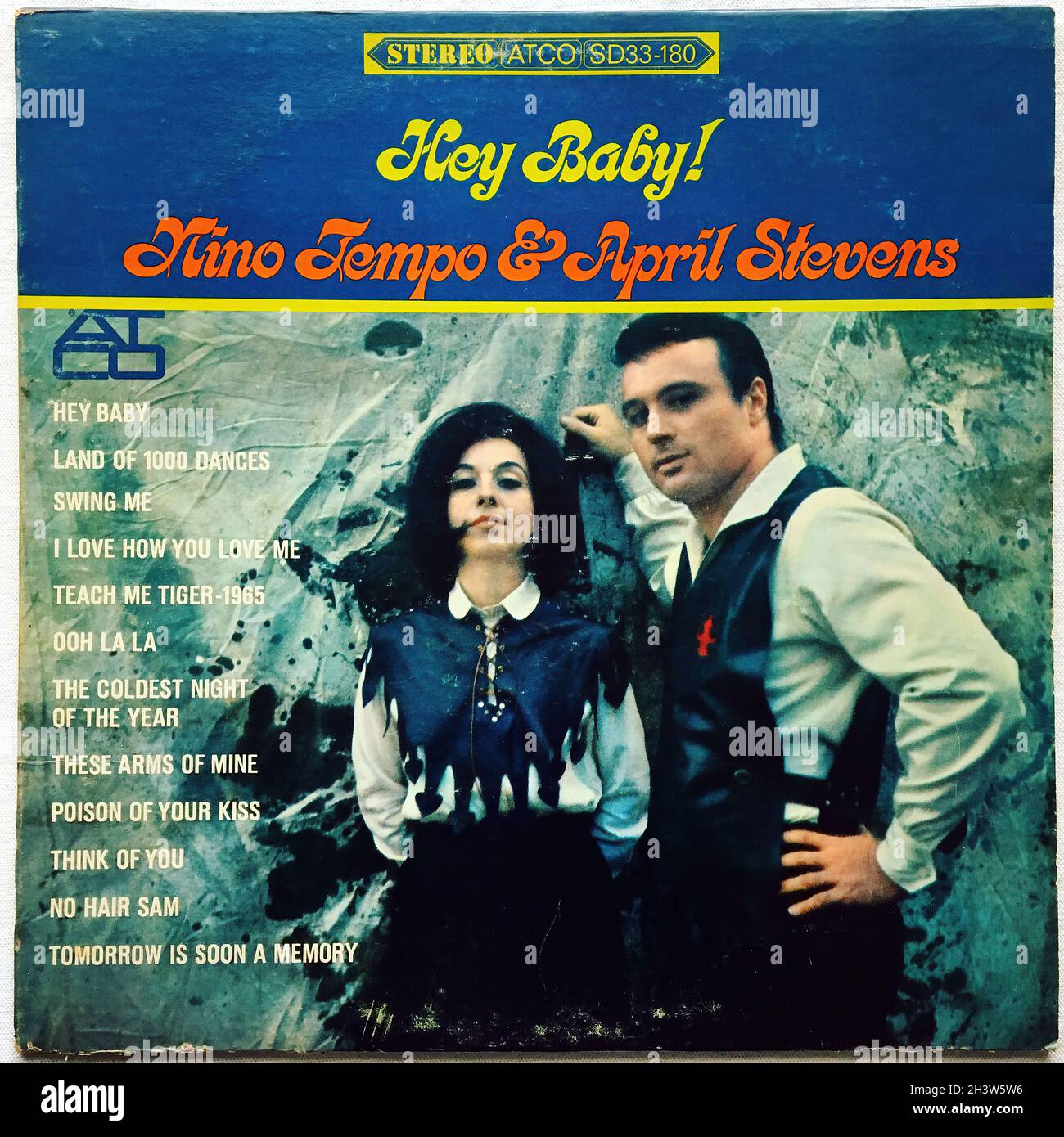 Nino Tempo & April Stevens - Hey Baby! 1960s Lp - Original Vinyl Record ...