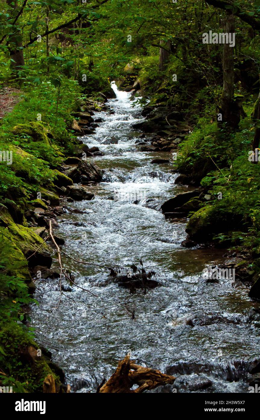 Beautiful cascade small mountain hi-res stock photography and images ...