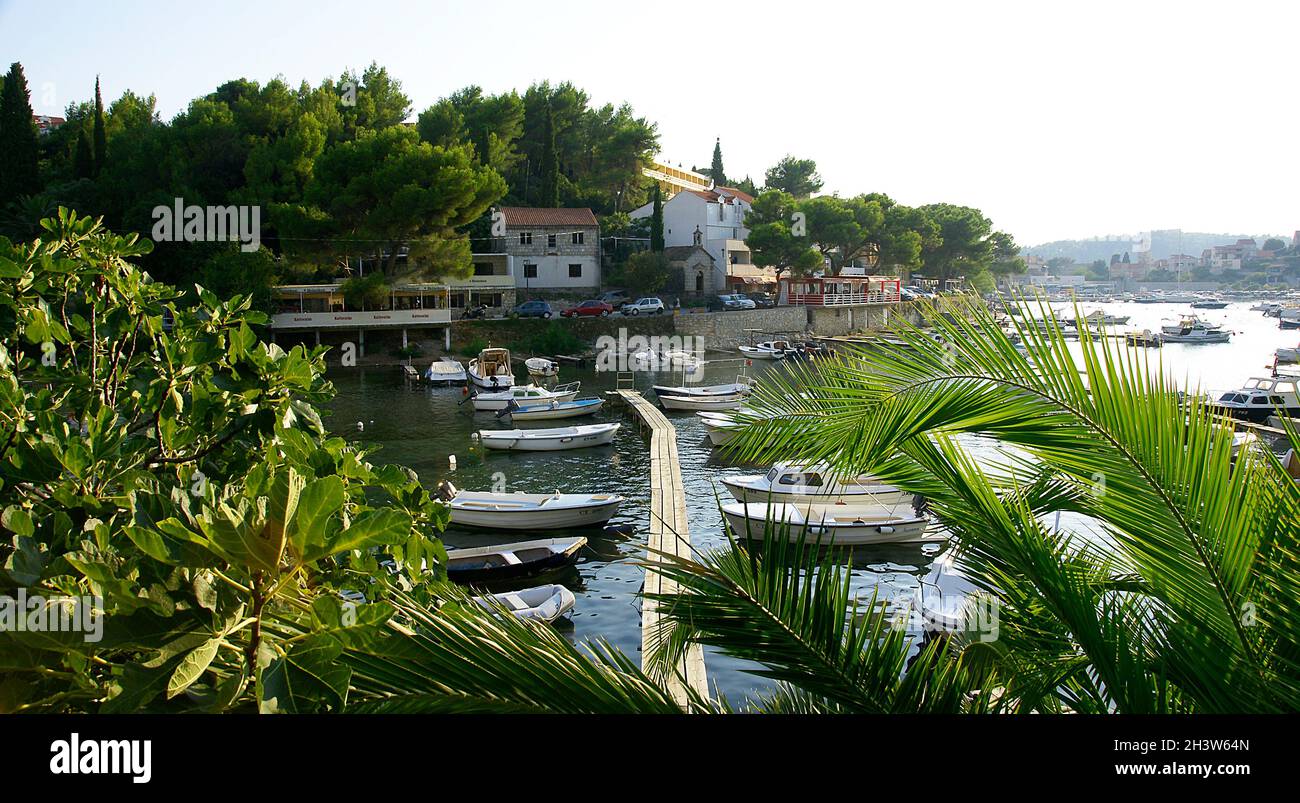 Overview of Cavtat in Croatia, Europe Stock Photo - Alamy