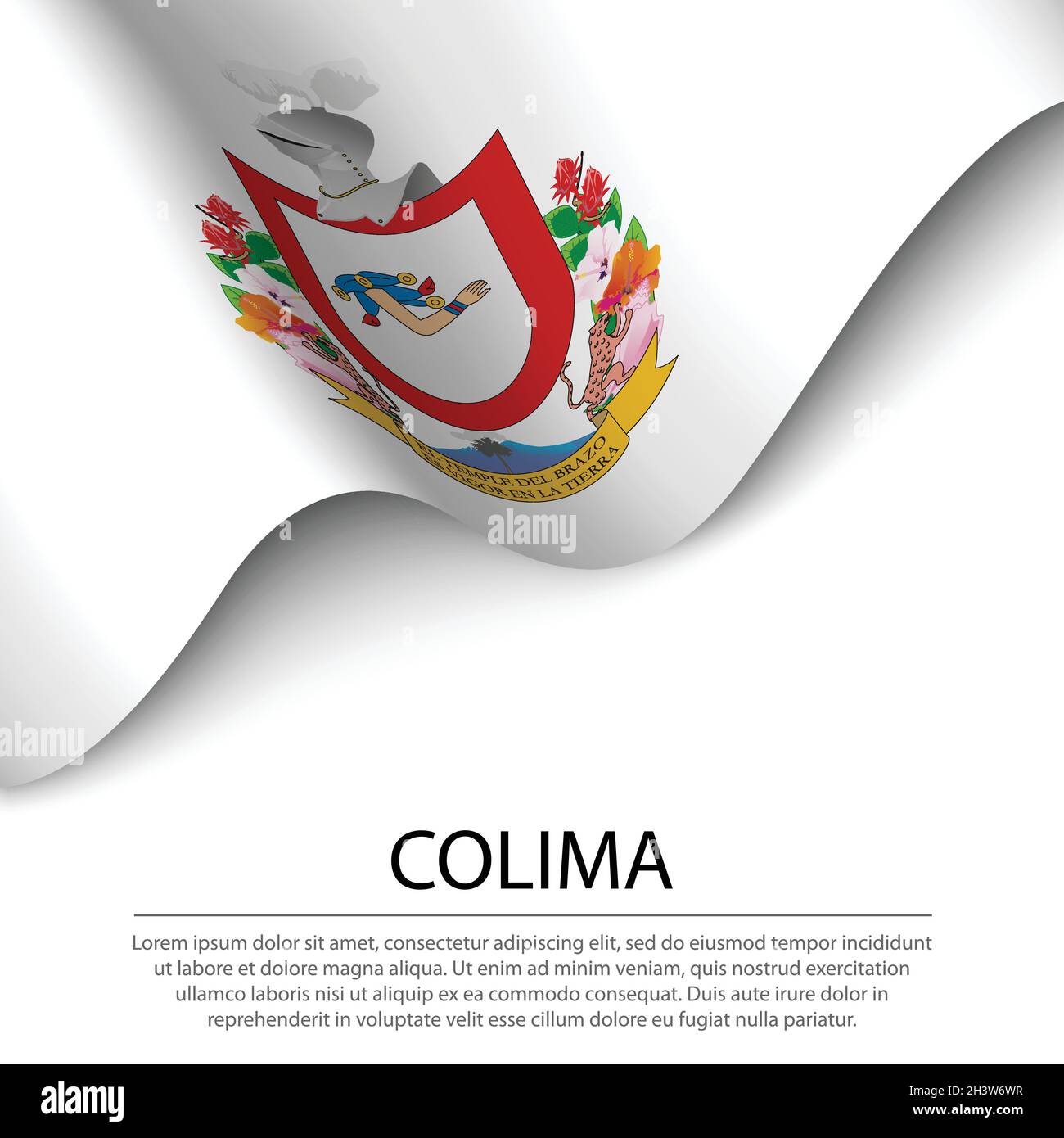 Flag of colima hi-res stock photography and images - Alamy