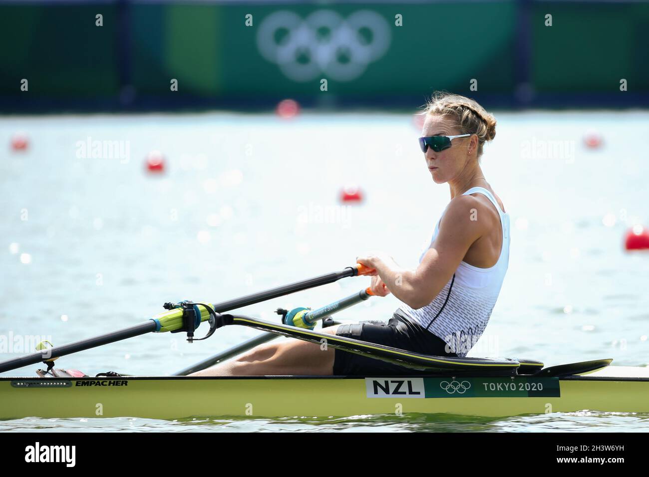 JULY 23rd, 2021 - TOKYO, JAPAN: Emma TWIGG of New Zealand wins the ...