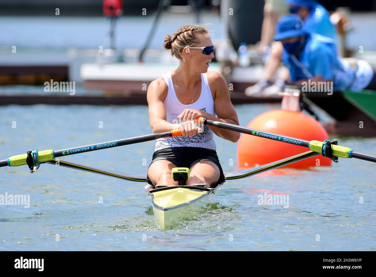 JULY 23rd, 2021 - TOKYO, JAPAN: Emma TWIGG of New Zealand wins the ...