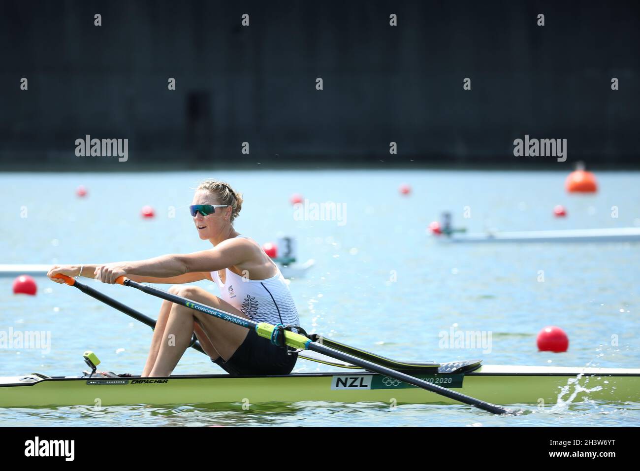 JULY 23rd, 2021 - TOKYO, JAPAN: Emma TWIGG of New Zealand wins the ...
