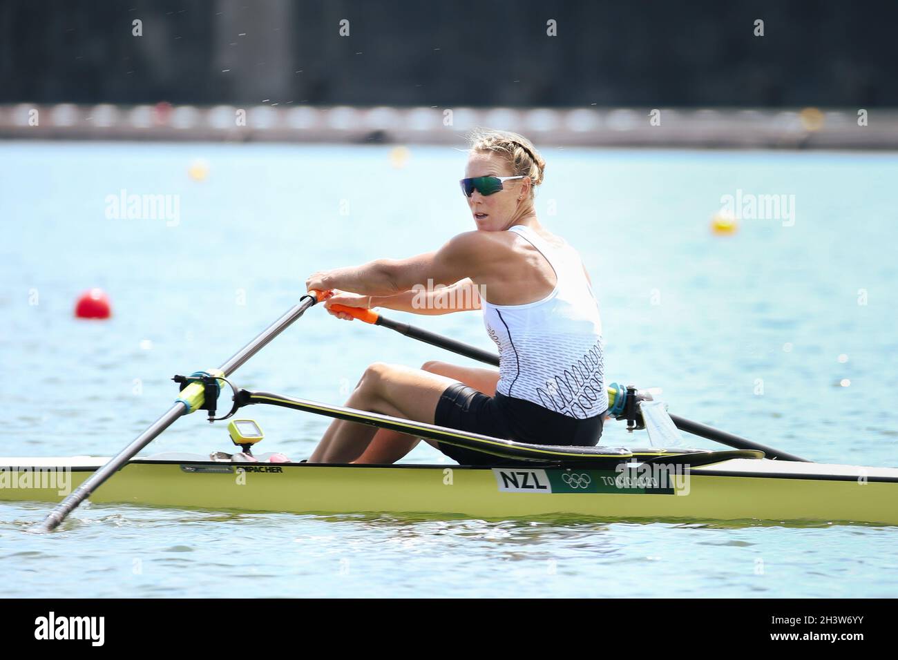 JULY 23rd, 2021 - TOKYO, JAPAN: Emma TWIGG of New Zealand wins the ...