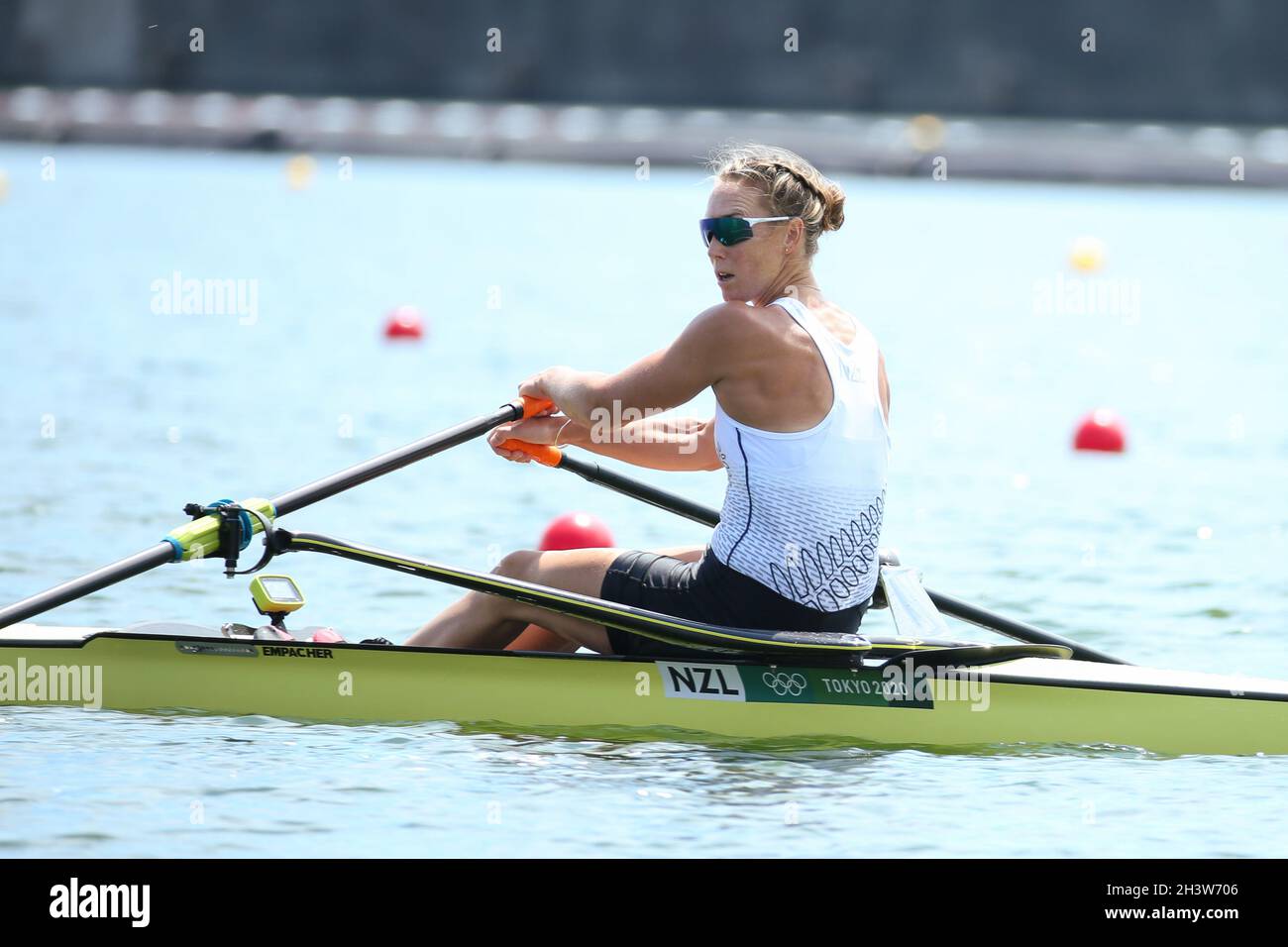 JULY 23rd, 2021 - TOKYO, JAPAN: Emma TWIGG of New Zealand wins the ...