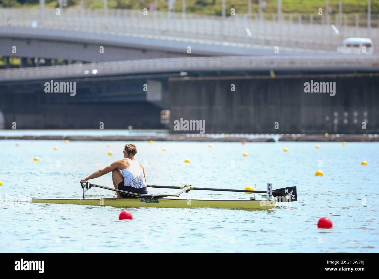 JULY 23rd, 2021 - TOKYO, JAPAN: Emma TWIGG of New Zealand wins the ...
