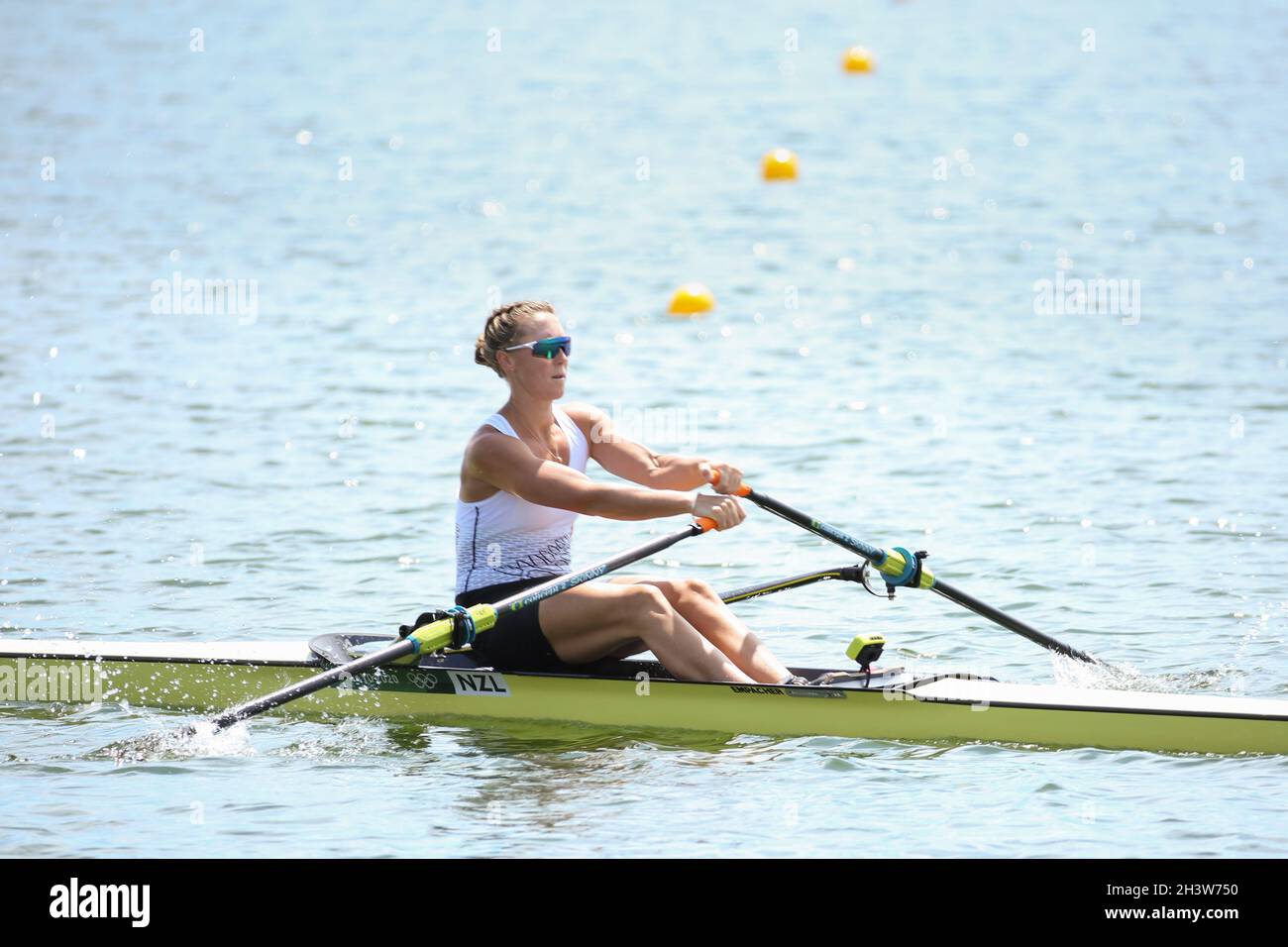 JULY 23rd, 2021 - TOKYO, JAPAN: Emma TWIGG of New Zealand wins the ...