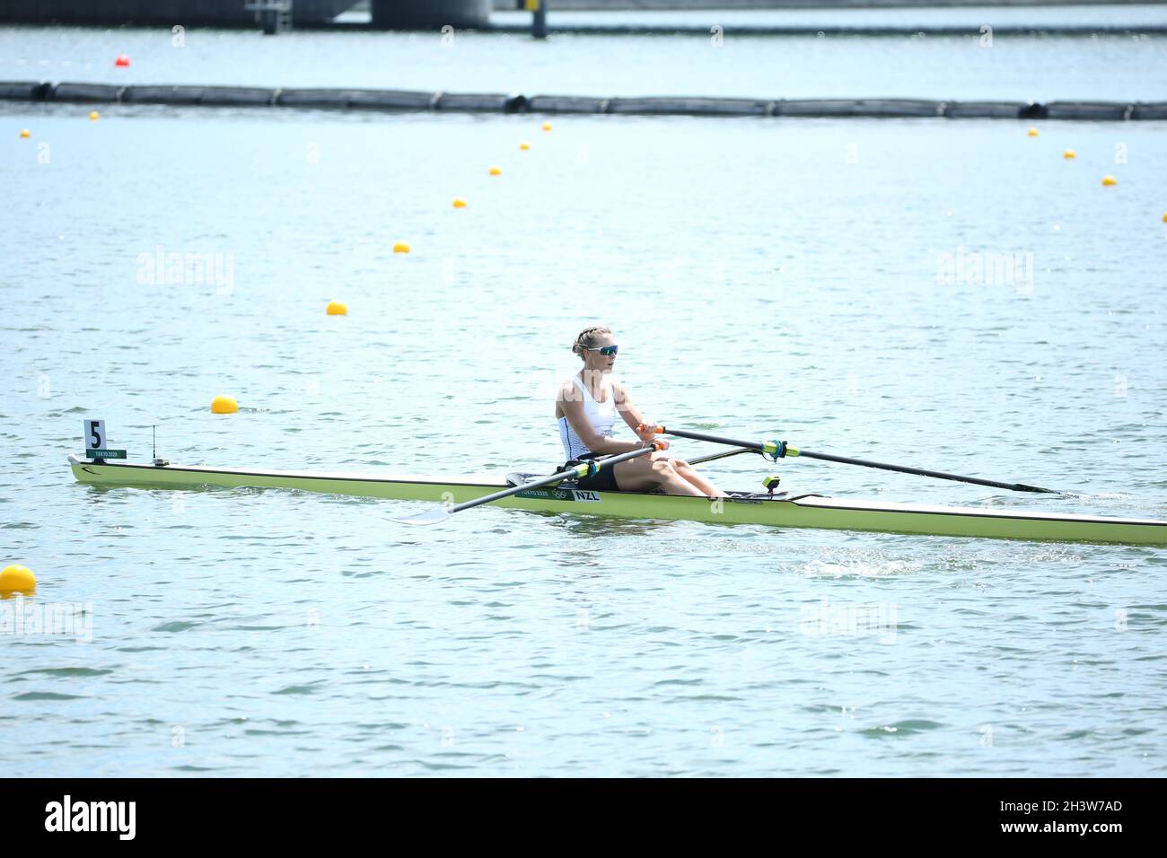 JULY 23rd, 2021 - TOKYO, JAPAN: Emma TWIGG of New Zealand wins the ...