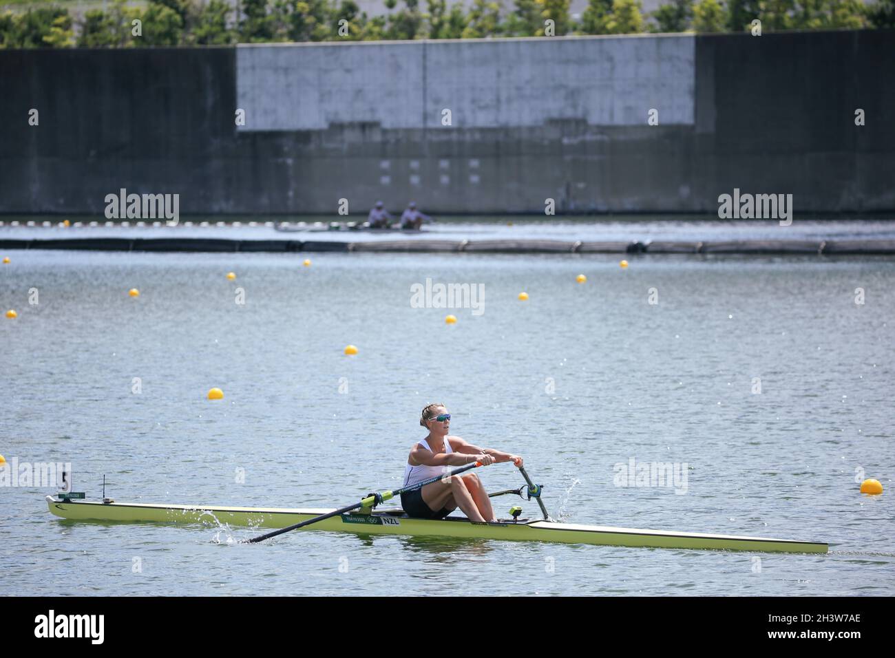 JULY 23rd, 2021 - TOKYO, JAPAN: Emma TWIGG of New Zealand wins the ...