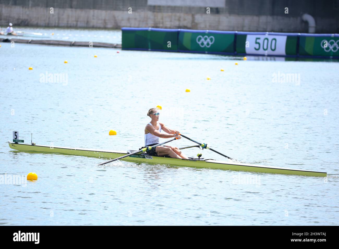 JULY 23rd, 2021 - TOKYO, JAPAN: Emma TWIGG of New Zealand wins the ...