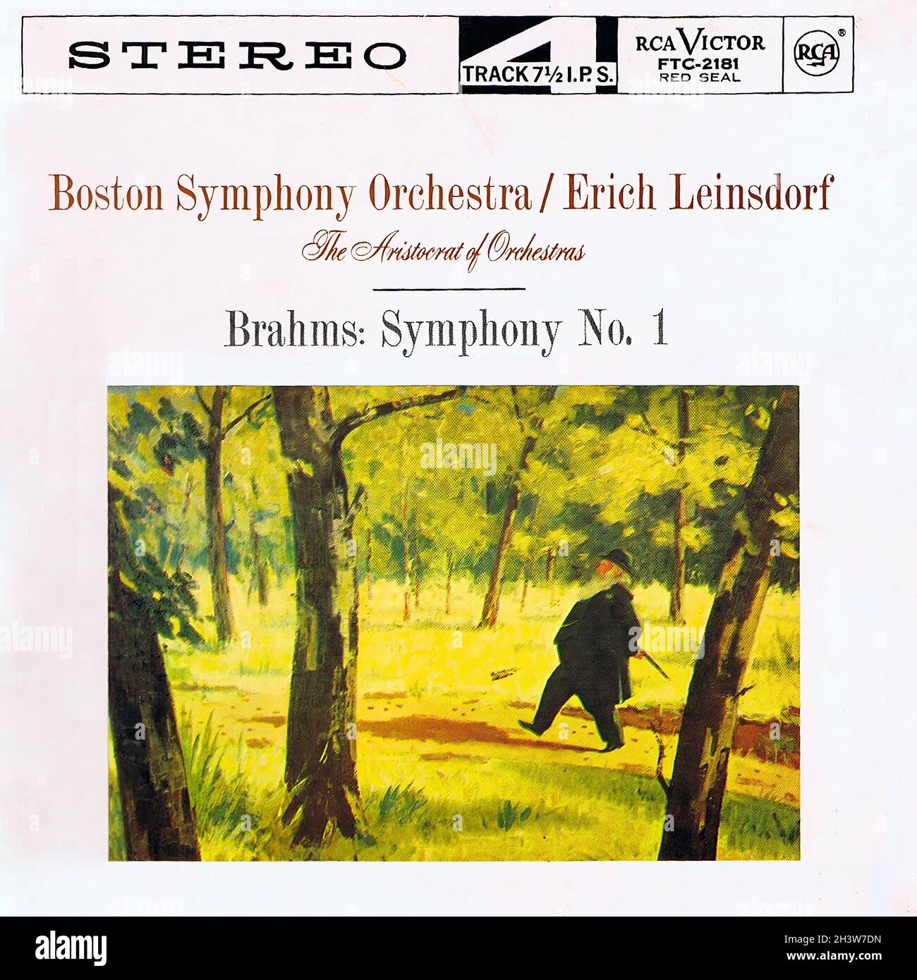 Brahms Symphony 1 - Leinsdorf RCA R2R - Classical Music Vintage Vinyl ...