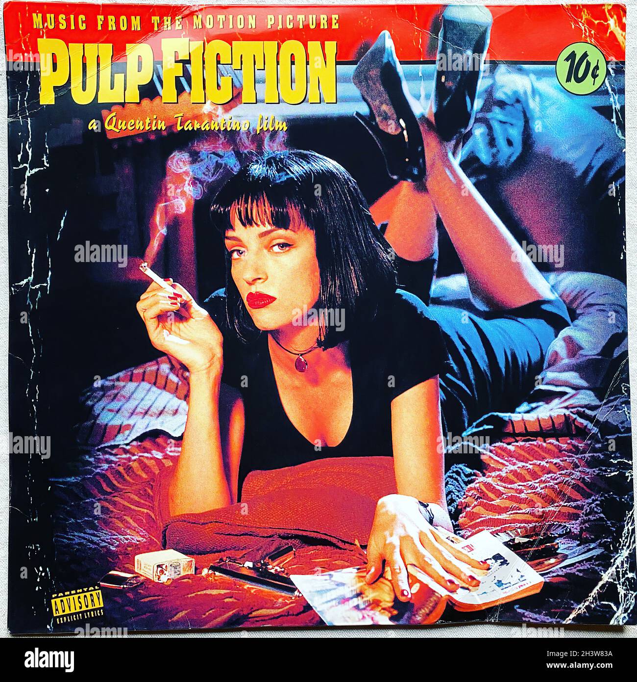 Pulp Fiction (2019 Reissue) - Original Vinyl Record Stock Photo - Alamy