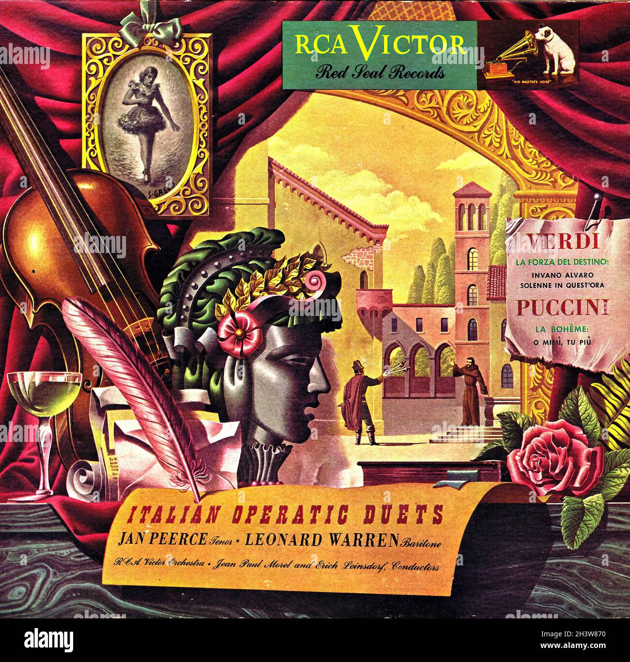 Italian Opera Duets RCA Victor 78 - Classical Music Vintage Vinyl ...