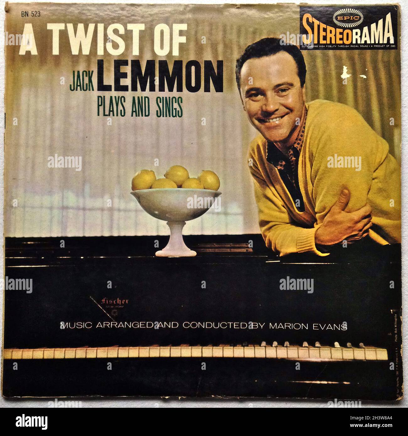 1960s Lp Record Original Vintage Vinyl Album Jack Lemmon Stock Photo ...