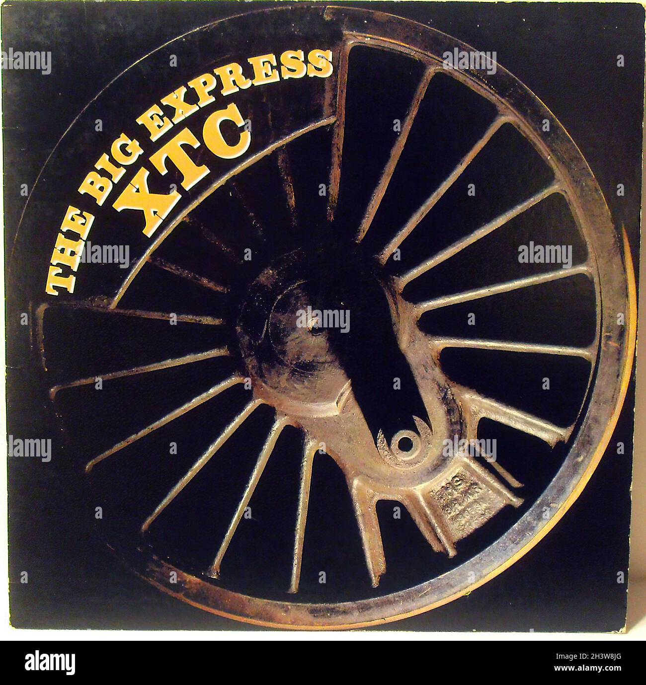 1984 Xtc the Big Express Lp Original Vintage Vinyl Record Album A Stock Photo - Alamy