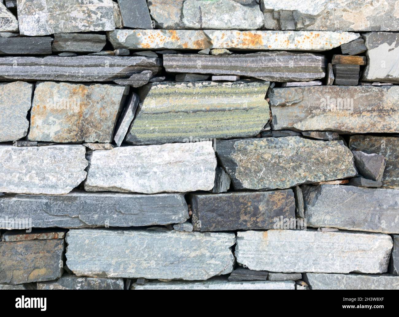 The stone wall texture background natural color.Background of stone ...