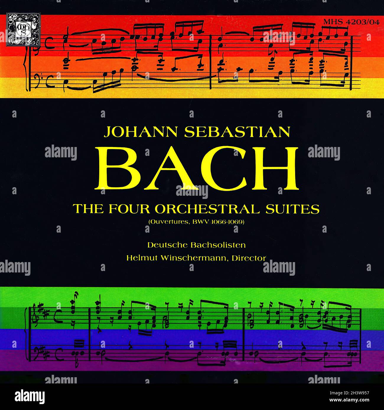 Bach Four Orchestral Suites - Winschermann MHS - Classical Music ...