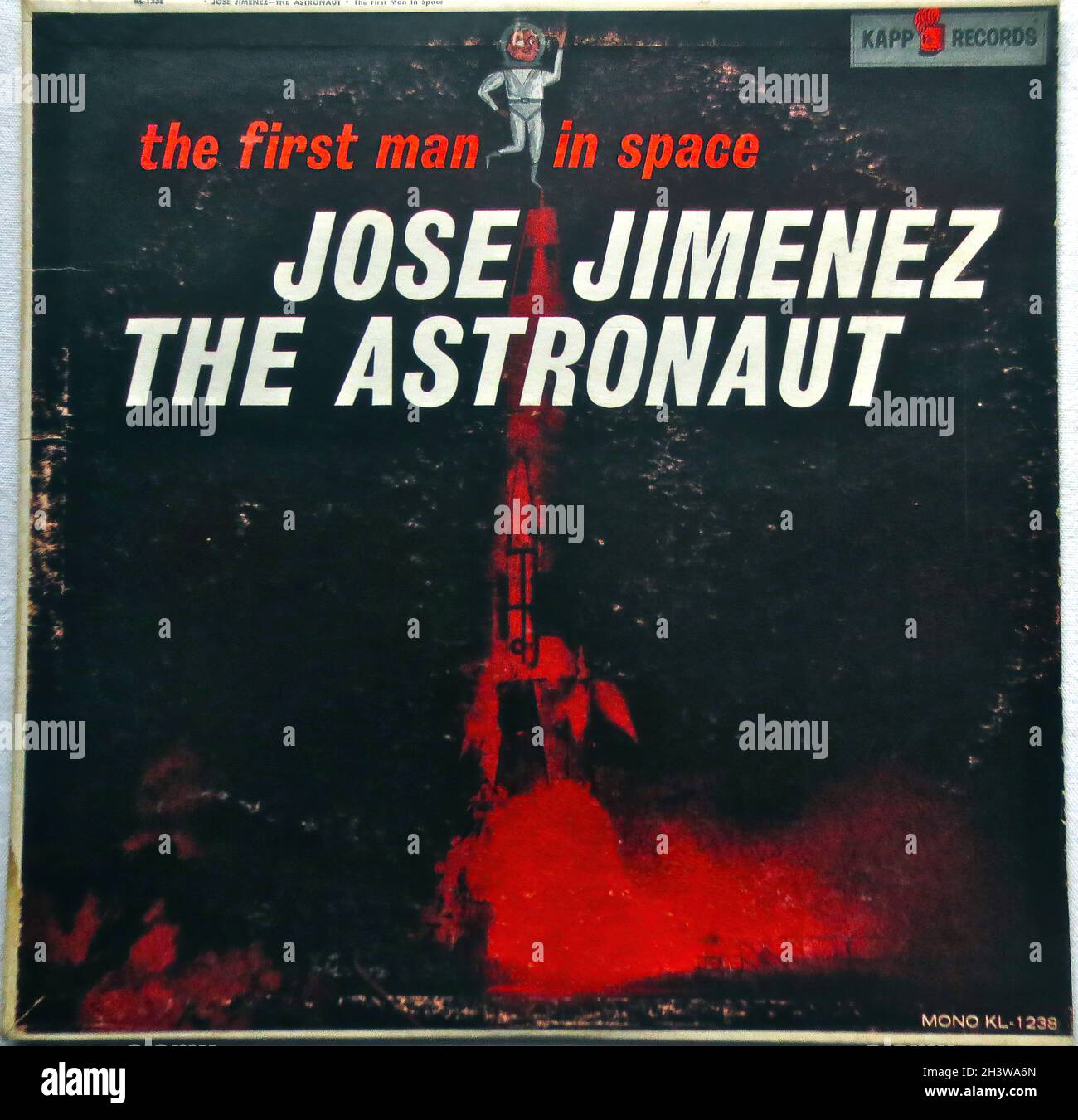 1960s Jose Jimenez Astronaut Vintage Lp Vinyl Record Album 1 - Original ...