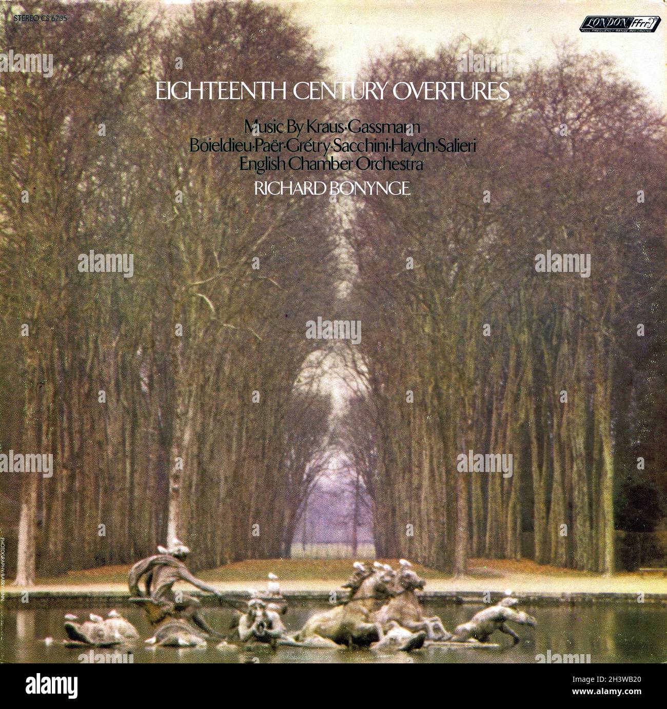 18th Century Overtures Bonynge London - Classical Music Vintage Vinyl ...