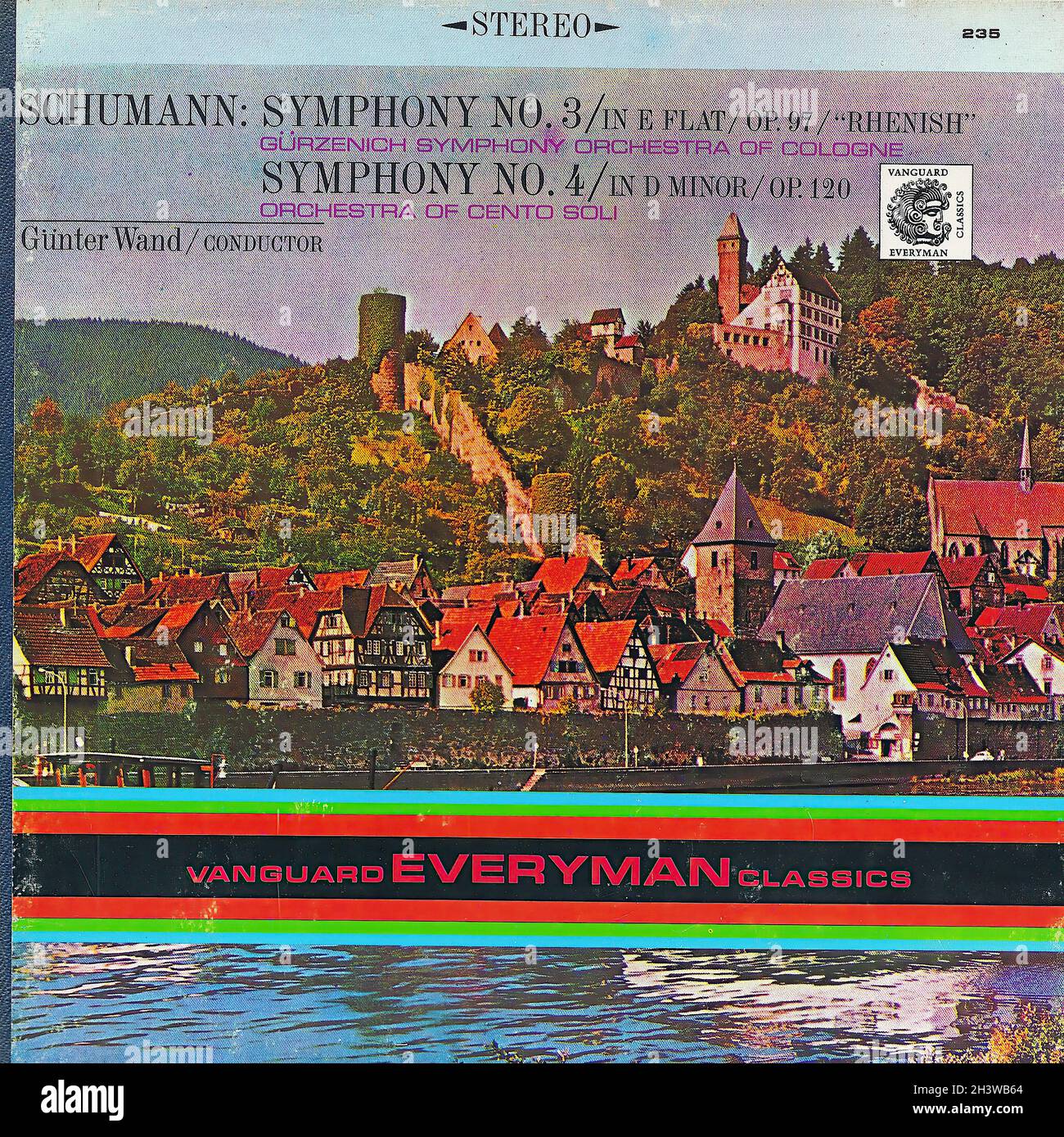 Schumann Symphonies 3 & 4 - Wand r2r Vanguard - Classical Music Vintage ...