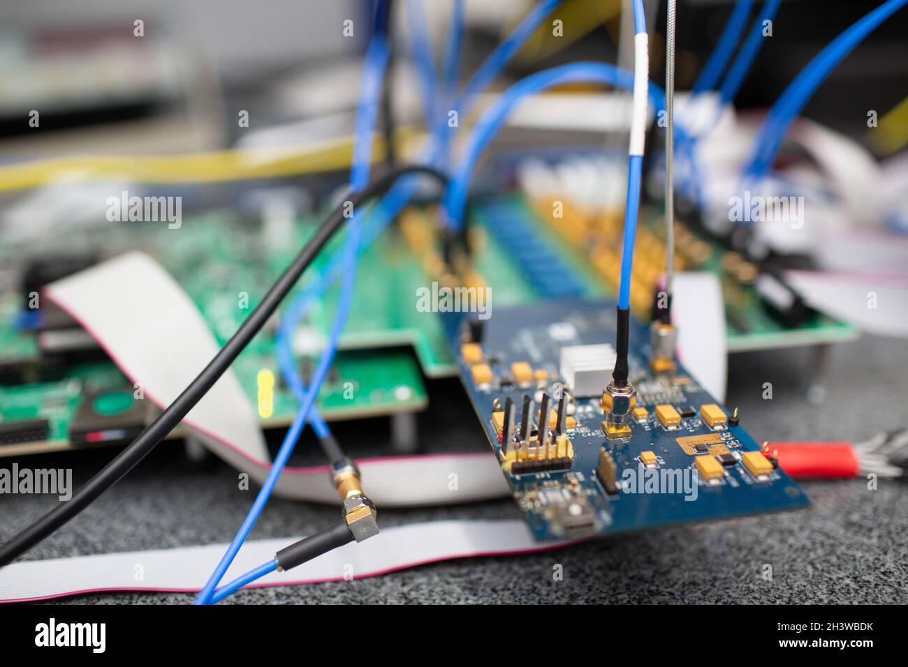 Single photon decoder encoder fiber optic cryptography Stock Photo - Alamy