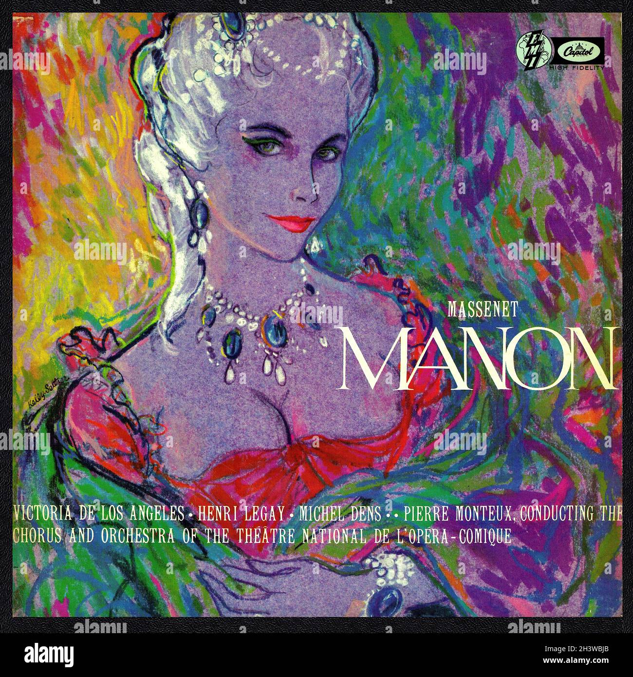 Massenet Manon - Monteux Capitol 1 - Classical Music Vintage Vinyl ...