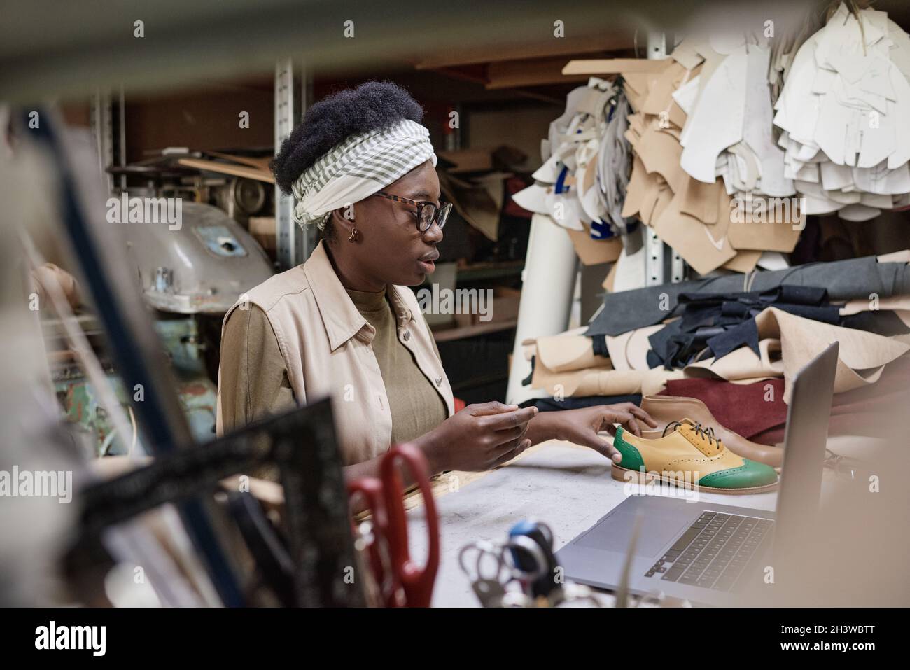African entrepreneur shoes hi-res stock photography and images - Alamy