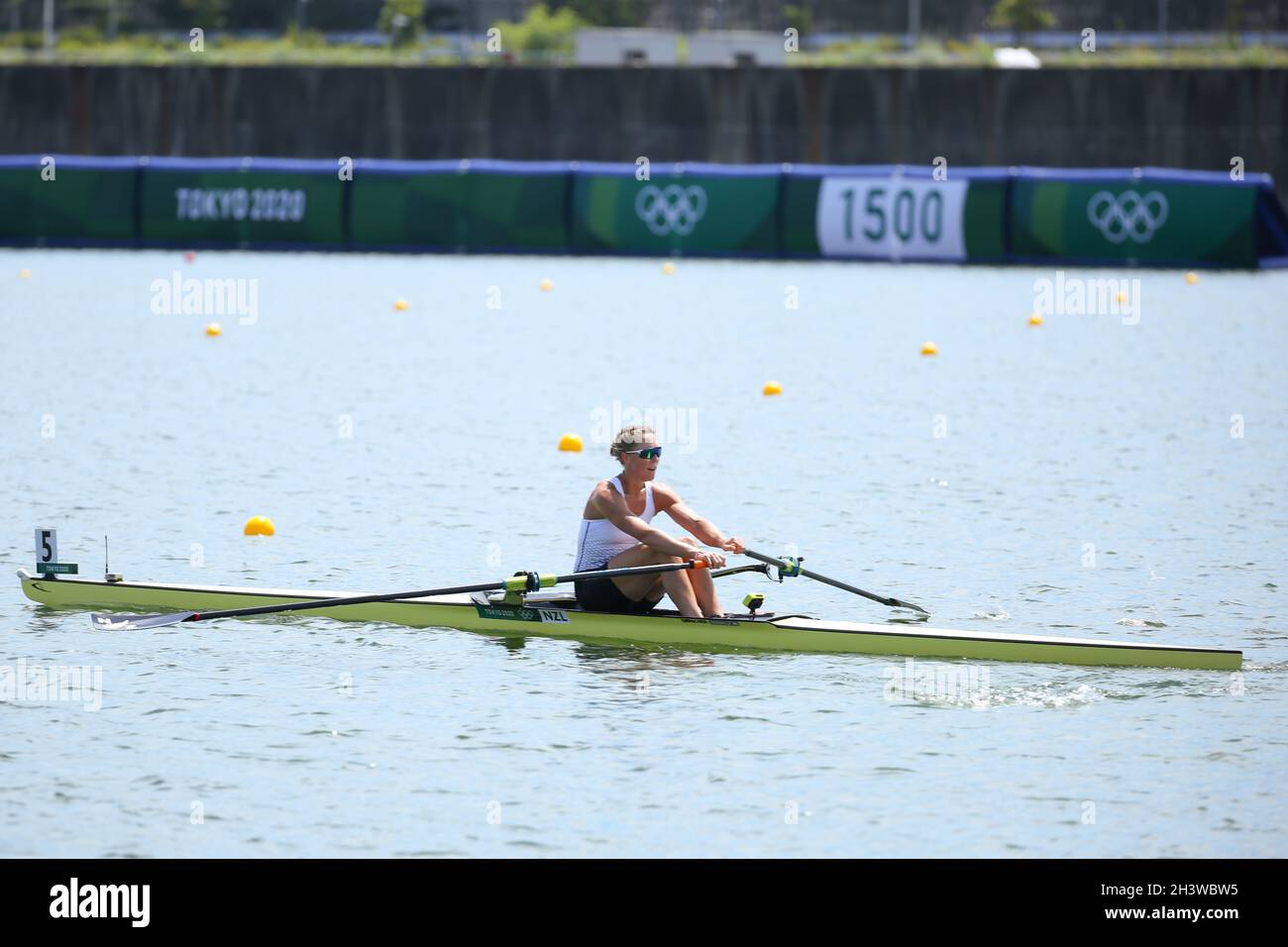 JULY 23rd, 2021 - TOKYO, JAPAN: Emma TWIGG of New Zealand wins the ...