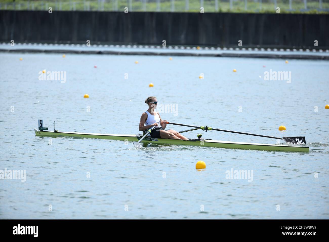 JULY 23rd, 2021 - TOKYO, JAPAN: Emma TWIGG of New Zealand wins the ...